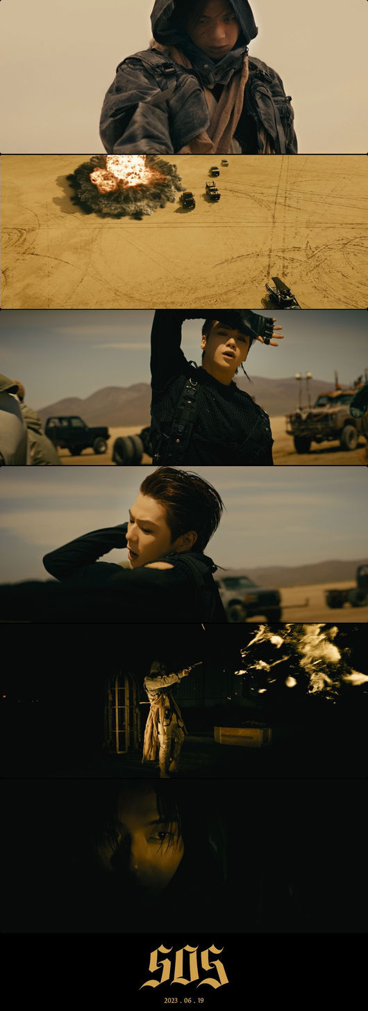 Kang Daniel Unleashes Smoky Mystique in the U.S.: 'SOS' MV Teaser Stuns Audiences Worldwide