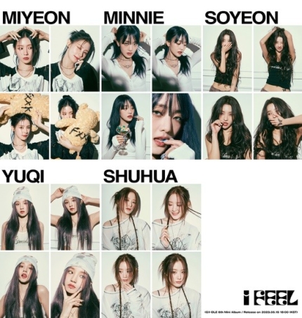 (G)I-DLE Captivates Fans with 'I Feel' Casting Board Images: Raising ...