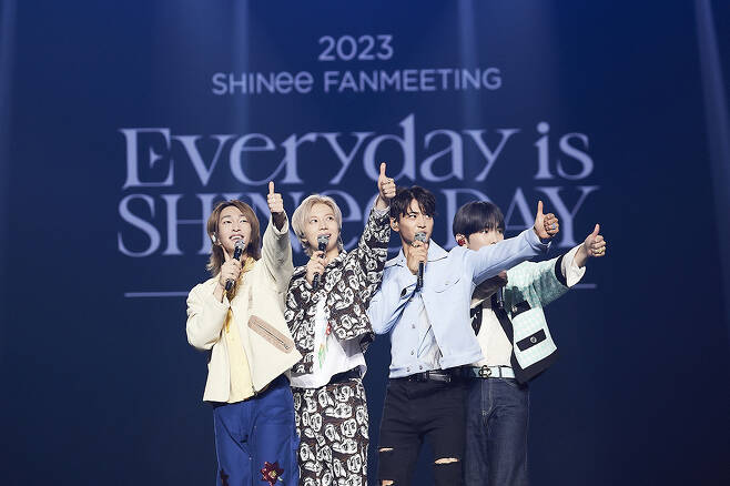 SHINee Stirs Excitement with 15th Anniversary Fan Meeting and ...