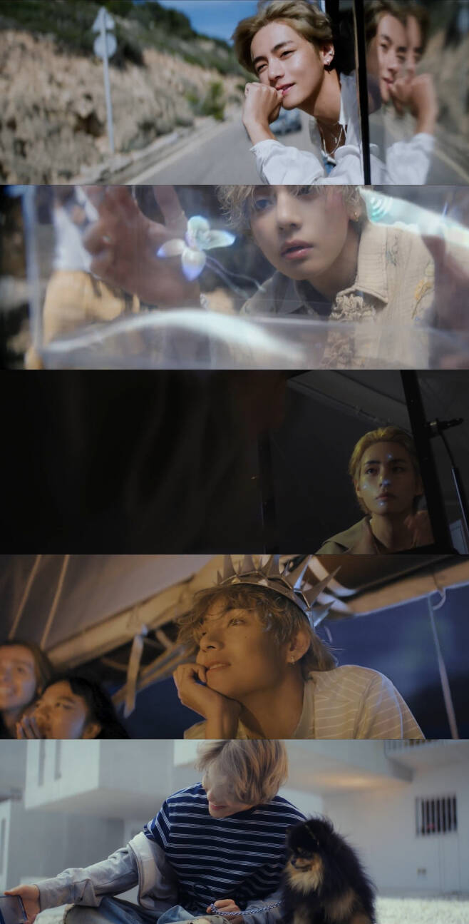 BTS's V Unveils Dazzling Fantasy in 'Slow Dancing' MV: A Journey ...