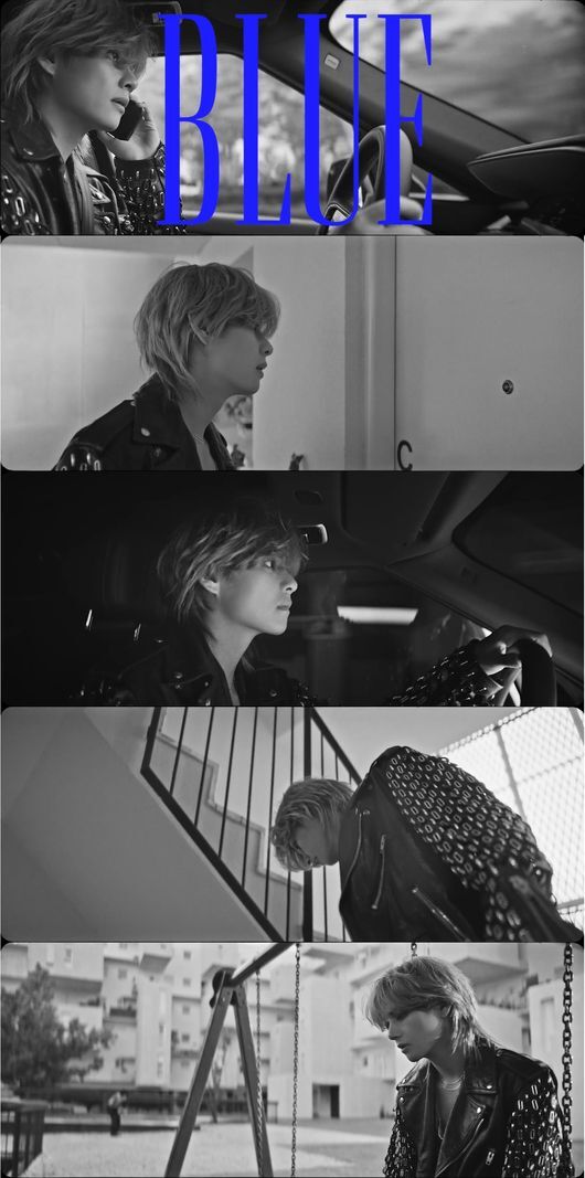 BTS V Unveils 'Blue' MV: A Cinematic Blend of Monochrome Visuals and ...