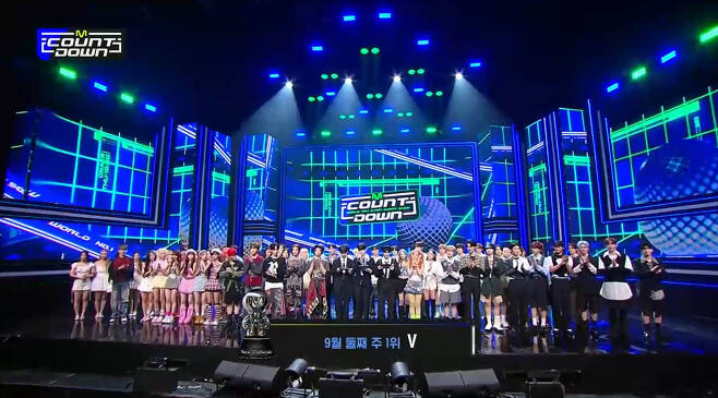 BTS's V Dominates 'M Countdown' for the Second Week, SHINee's Key ...