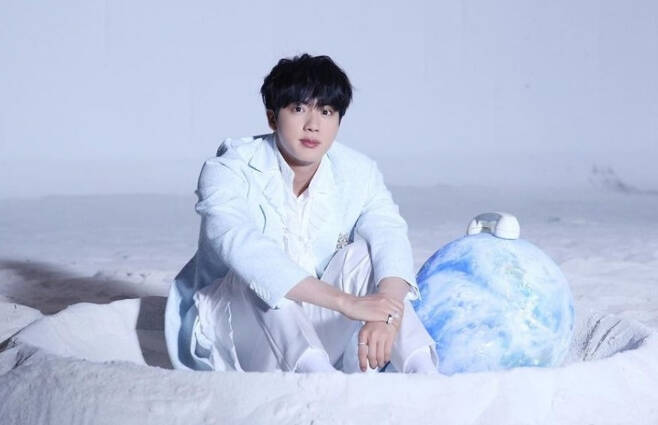 BTS Jin's 'Moon' Surpasses 194 Million Streams on Spotify